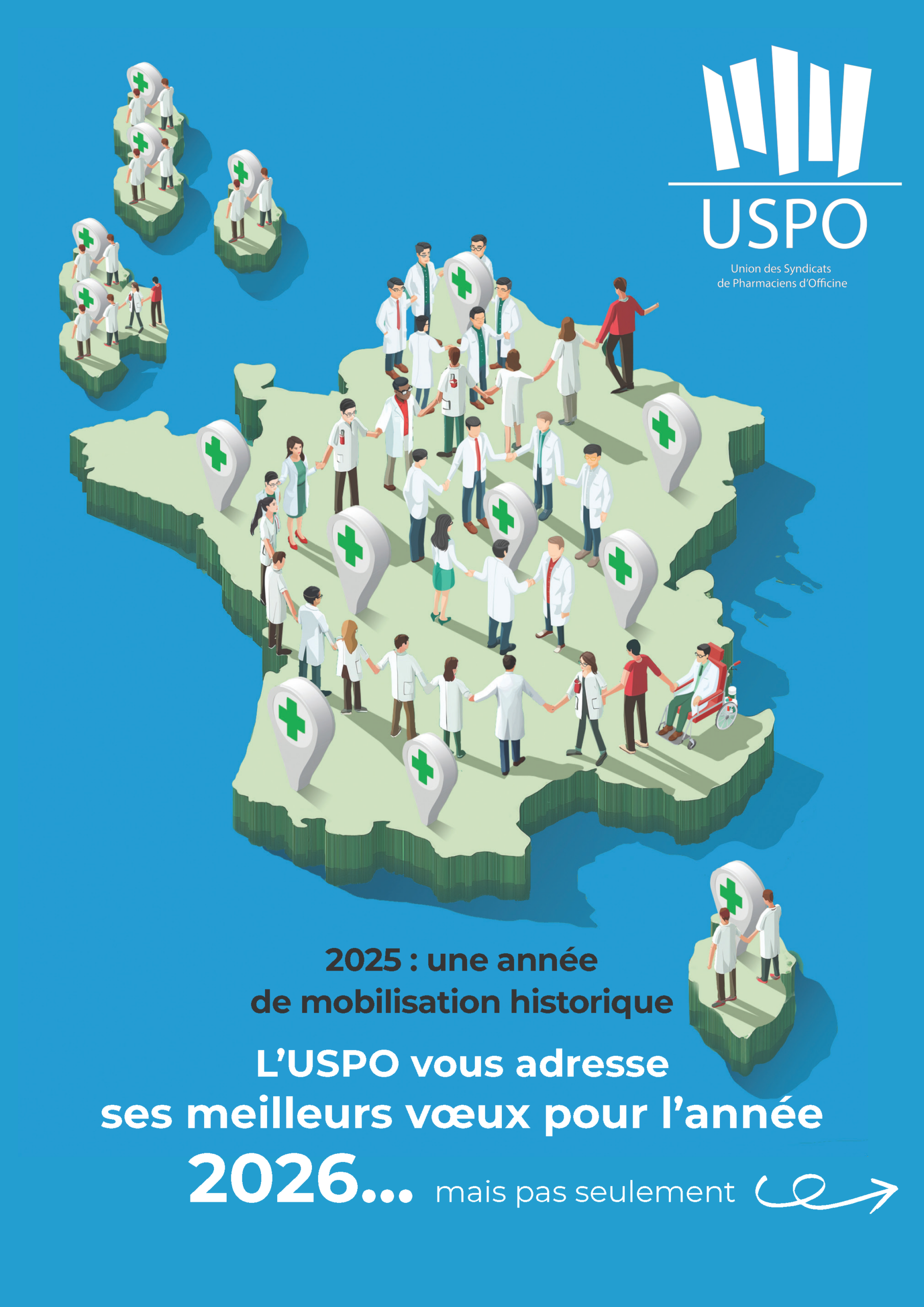 L'USPO vous adresse ses meilleurs vœux 2026 - USPO